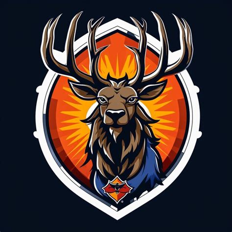 Premium Photo Deer Logo Buck Logo Deer Buck