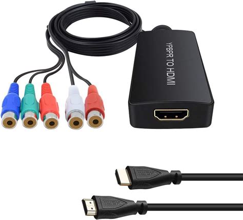 Buy Dingsun Component To HDMI Converter Female YPbPr To HDMI Converter Support P P For HD