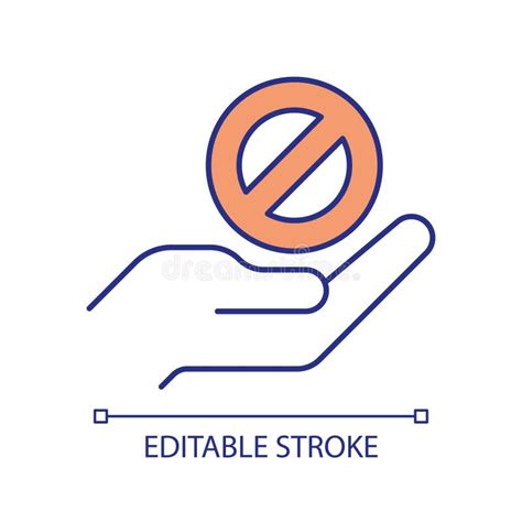 no access rgb color icon stock vector illustration of server 286105554