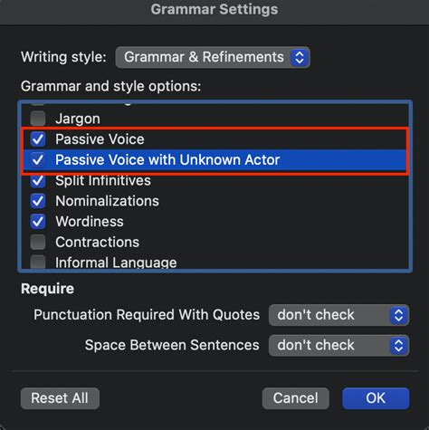 How To Detect Passive Voice Using Microsoft Word