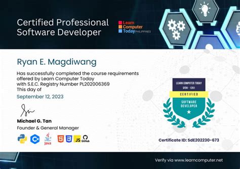 Software Developer Learn Computer Today