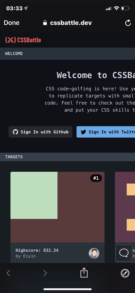 We Just Launched Cssbattle—the First Ever Css Code Golfing Battleground