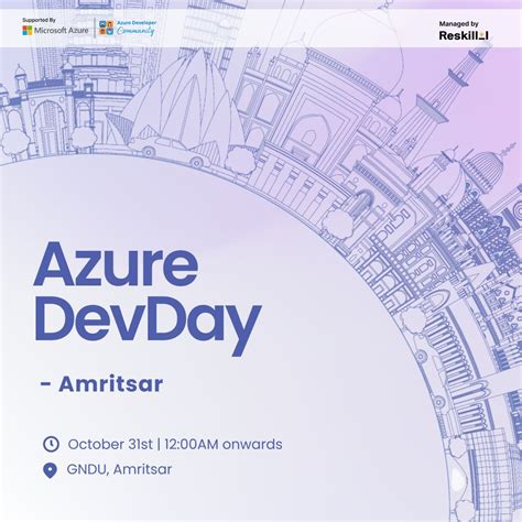 Azure Developer Community On Linkedin Join Us For The Azure Devday In Amritsar Where Were