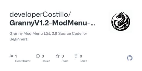 Grannyv12 Modmenu Sourcecodereadmemd At Main · Developercostillogrannyv12 Modmenu