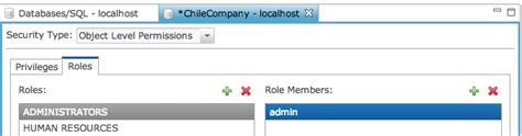 EM Databases Permissions