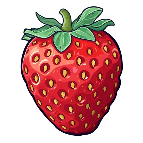 Beautiful Strawberry Clipart Ai Generative 32057697 Png