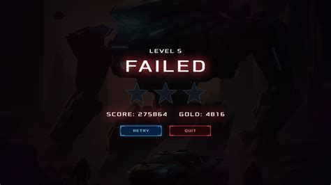 Futuristic Game GUI GameDev Market
