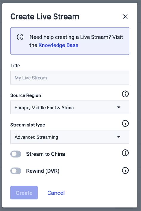 Type Of Channels Dacast Offers Dacast
