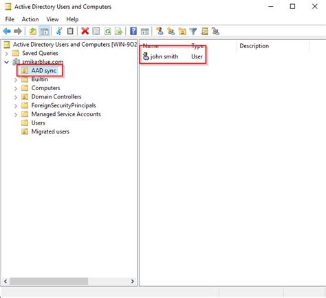 move users to another domain and retain ad connect sync