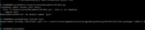 Python Pytz Module Not Found Informatik Programmiersprache Discord Bot