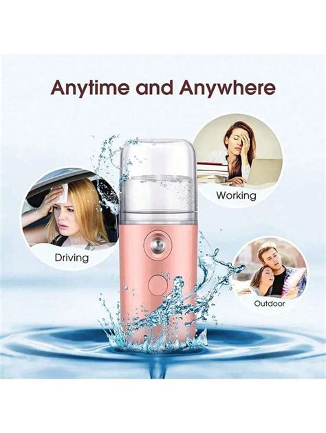 Water Refill Meter Nano Sprayer Oxygen Injection Portable Face Mini