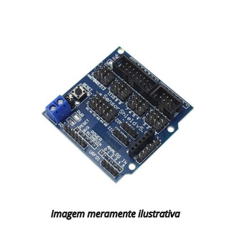 Sensor Shield V5 Para Arduino Uno Expansor Arduino E Raspberry Em Manaus é Na Smart Projects