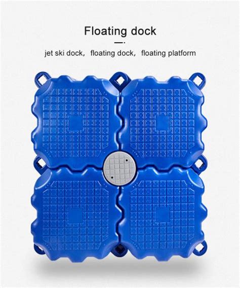 Modular Floating Dock With 350kg Sqm Load Capacity Floating Cubes For Jet Ski From China Factory