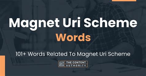 Magnet Uri Scheme Words Words Related To Magnet Uri Scheme