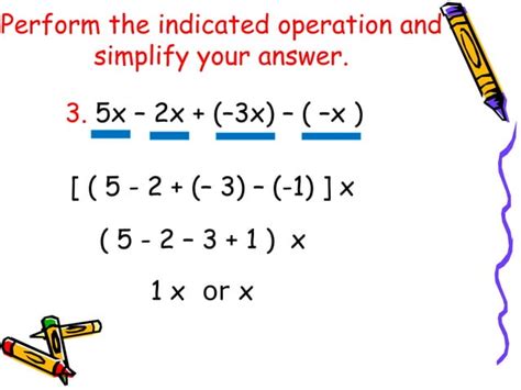 Adding And Subtracting Polynomials Ppt