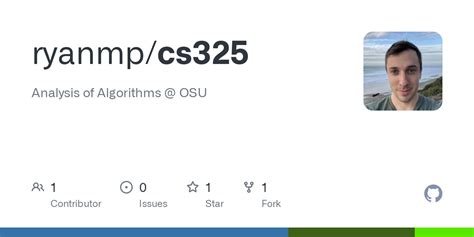 Github Ryanmpcs325 Analysis Of Algorithms Osu