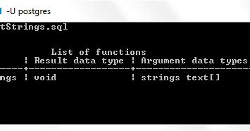 Inspired By Actual Events Passing Arrays To A PostgreSQL PL PgSQL Function