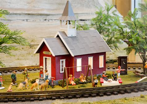 Miniature Schoolhouse Scene - Original | Jonathan Cutrer | Flickr