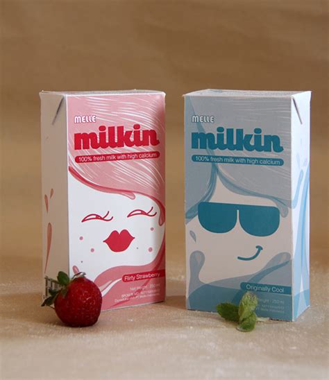 Milkin Packaging on Behance