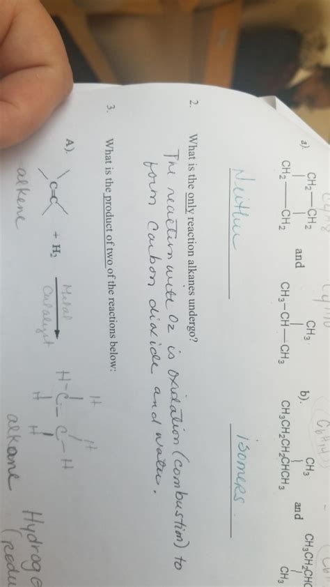 Solved C a CH CH CH₂ CH and CH₃CH₂CHC and CH CH Chegg com