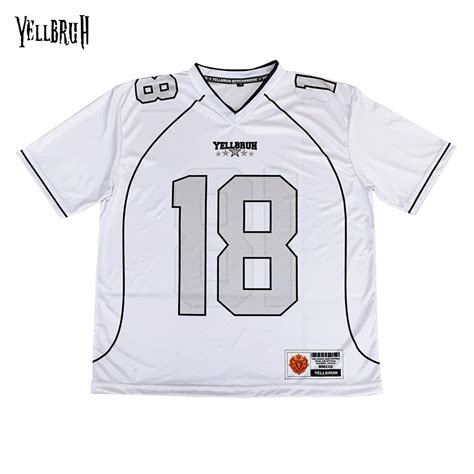 Jual Baju Jersey Cowok Cewek Outfit Streetwear Oversize Boxy Retro Unisex Vintage Keren Skena