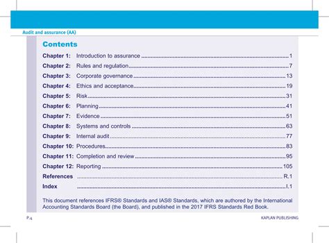 Acca Kaplan Isdc Aa F8 Pocket Notes Pdf Pdf Business Accounting