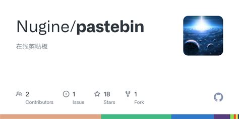 Github Nugine Pastebin