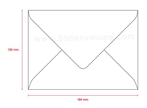 8 1 2 Brown Ba Envelope European Flap 5x7” Card Envelope 555envelope