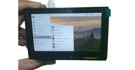 4 3inch dsi interface capacitive touch display for raspberry pi