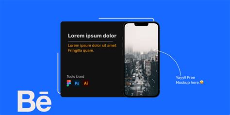 Behance Template For Ui UX Designers Figma