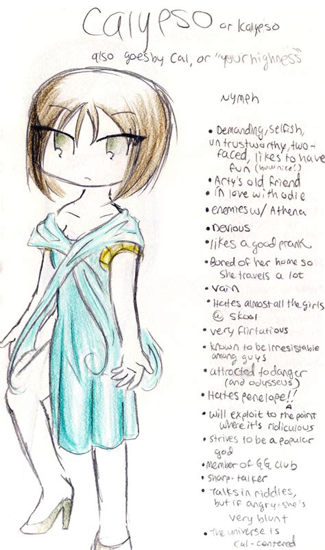 Calypso Bio by shadowpiratemonkey7 on DeviantArt
