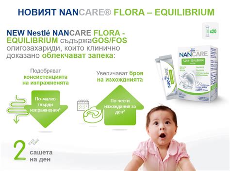 NAN Care FLORA – EQUILIBRIUM- сашета за облекчаване на запека 20бр.