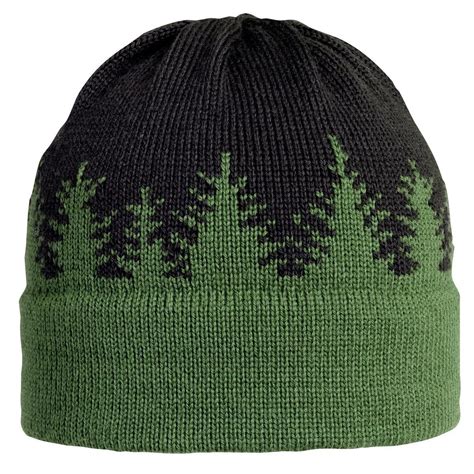 Pine Tree Design Knit Beanie Knitting Knitting Charts Knit Beanie