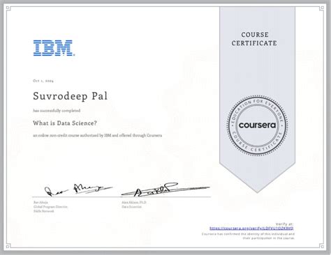 Suvrodeep Pal On Linkedin Datascience Ibm Coursera