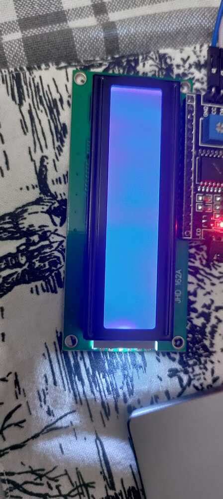 16x2 LCD Not Working I2C Adapter Not Soldered Displays Arduino Forum