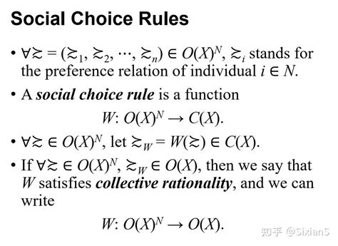 《数理经济学》学习笔记（8）集合论 社会选择理论 知乎