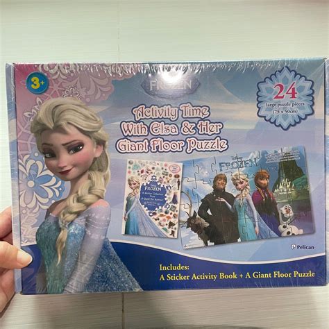 Frozen Activity Time W Elsa Hobbies And Toys Toys And Games On Carousell