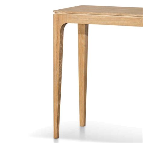Oyslebo Oak Timber Console Table 140cm