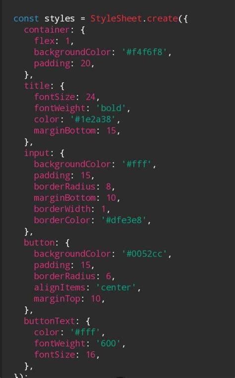Ui Styling For React Native Mobile App With Latest Css Freelancer