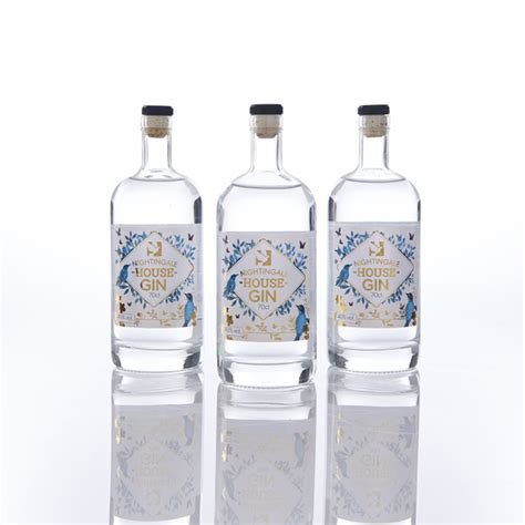 Gin Label Printing Custom Gin Bottle Labels Labels Online