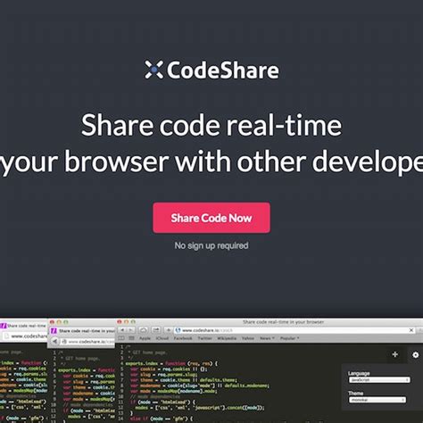 Codeshare Alternatives And Similar Websites And Apps