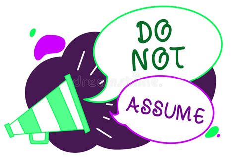 Assume Stock Illustrations 709 Assume Stock Illustrations Vectors