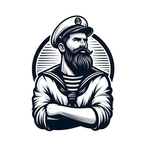 Download Ai Generated Sailor Captain Royalty Free Stock Illustration