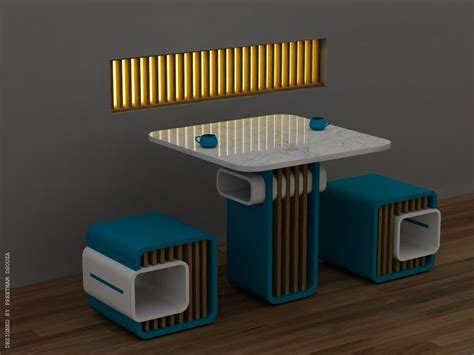 Preetham Dsouza Unique Furniture Designs Coffee Table Stools