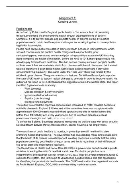 Unit 8 Promoting Public Health Unit 8 Promoting Public Health