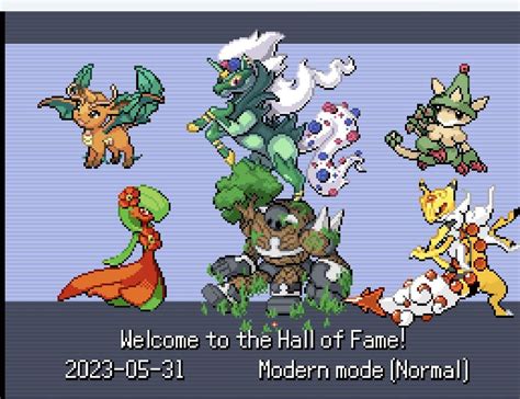 Mono Grass Team Hof Rpokemoninfinitefusion