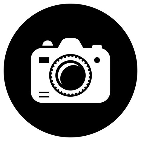 Premium Vector Camera In Flat Style Vector Illustration Simple Business Concept Pictogram On