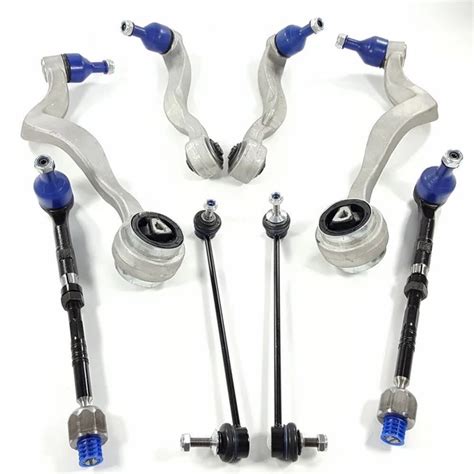 Front Upper Lower Control Arm Tie Rod End For Bmw E60 E61 520d 525d