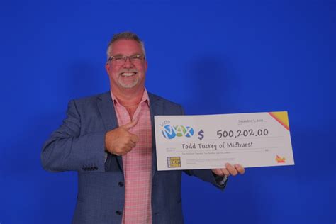 Newlywed Todd Tuckey Floored By Big Lotto Win Barrie News