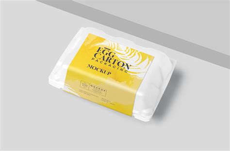 Customizable Egg Carton Packaging Psd Mockup Zippypixels
